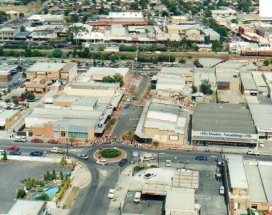 Devastation of Church Street, Morwell - 17 March 1991 | Morwell ...